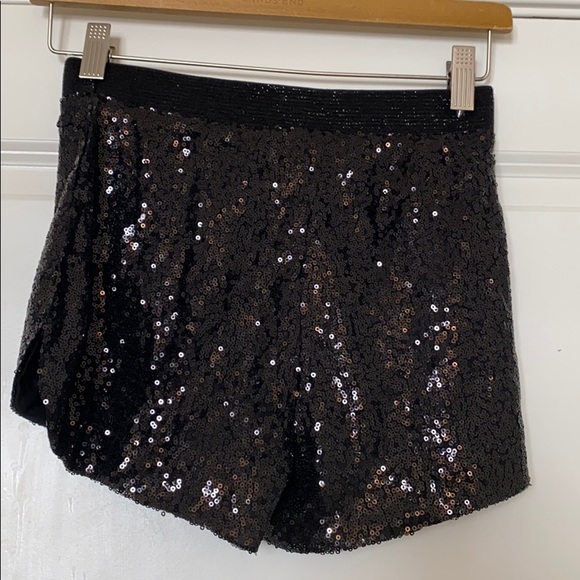 Dolls Kill | Shorts | Dolls Kill Black Sequins Short | Poshmark